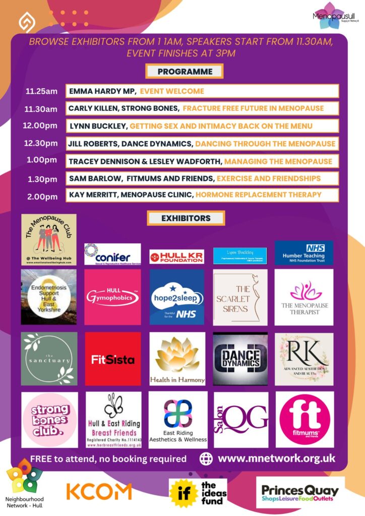 October 2023 Menopause event – MNetwork