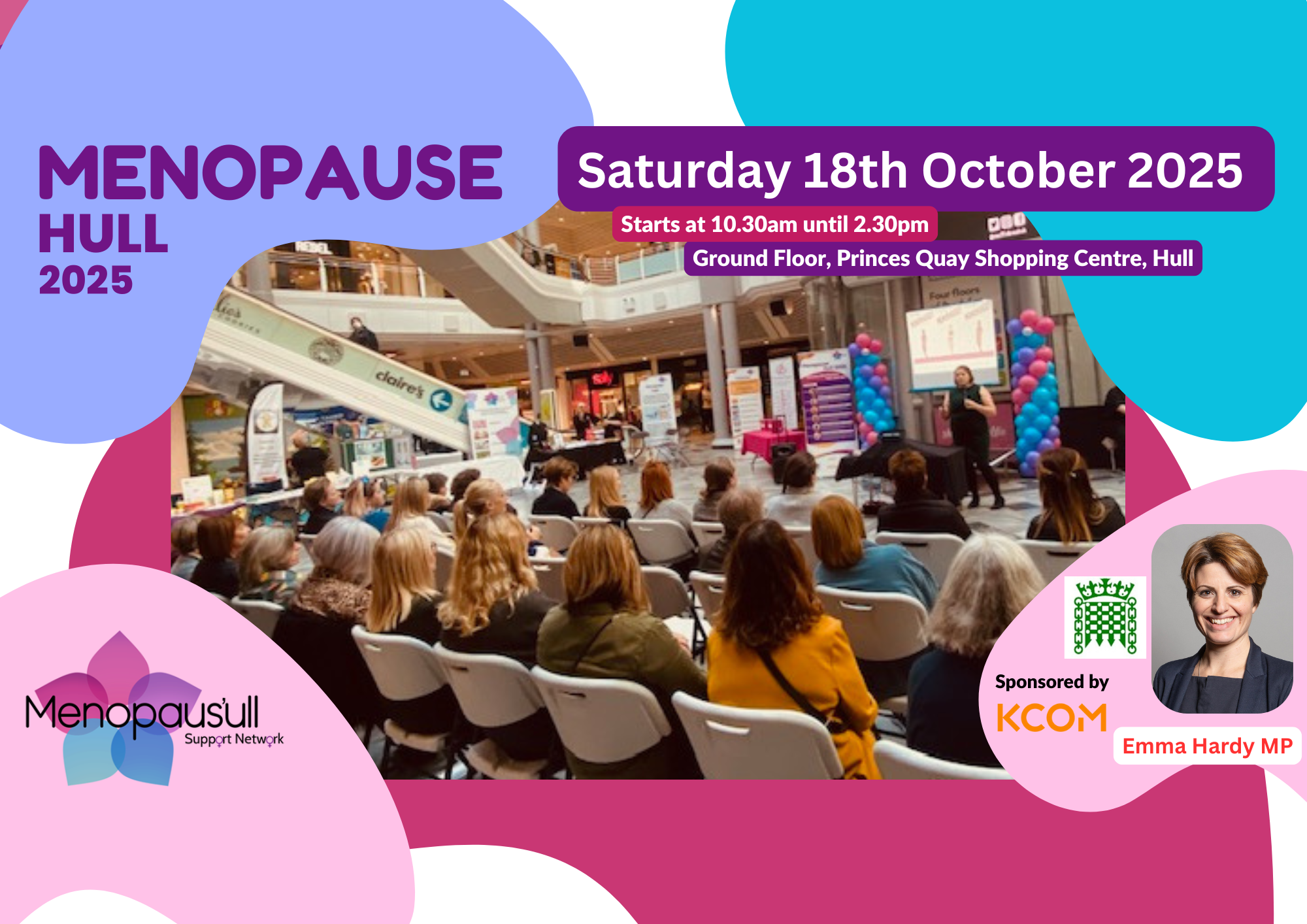 Join us for our 4th annual Menopause Hull event – Saturday 18th October ...